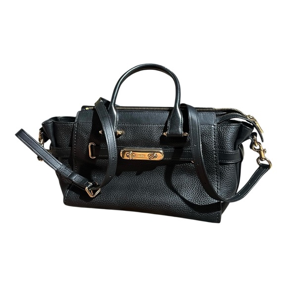 Coach | Bags | Coach Swagger 27 Carryall Black | Poshmark